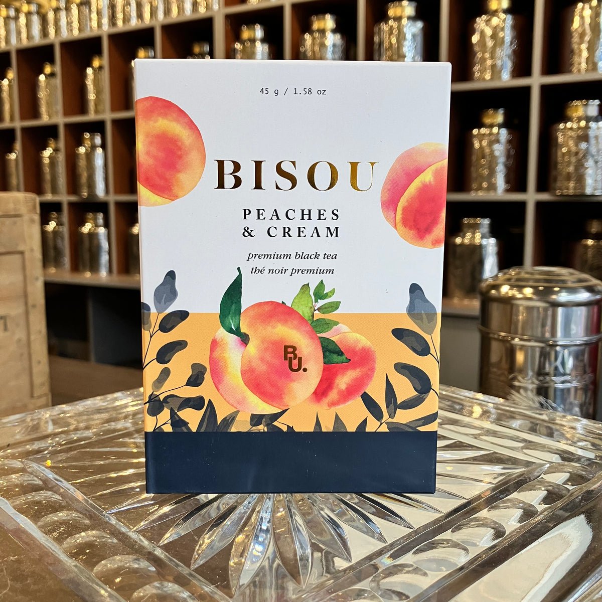 Bisou - Peaches & Cream Black – Acquired Taste Tea Company